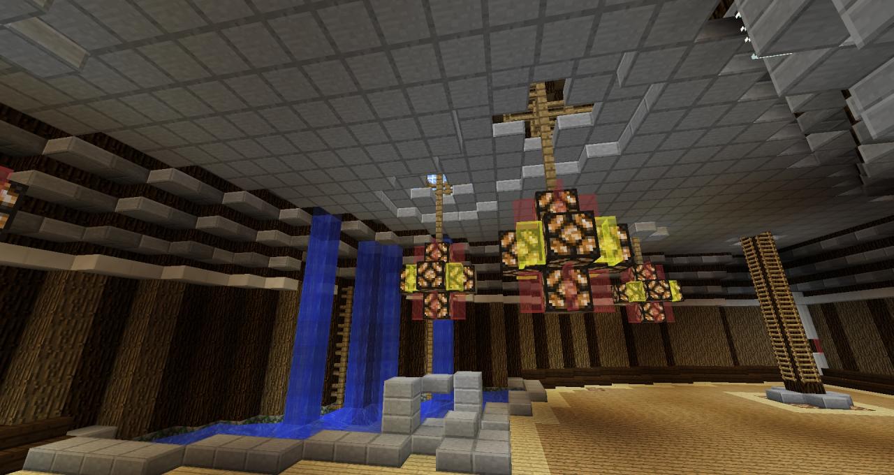 Spawn Hub [58x63] [Free Download] [Version 2] [New] Minecraft Map