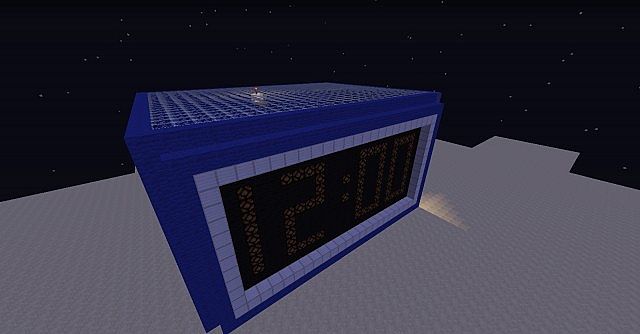 The Clock (Flashing Clock) Minecraft Map