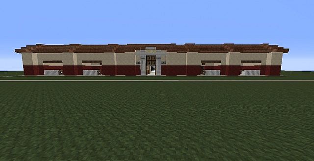 Large, Decorated Roman Domus Minecraft Map