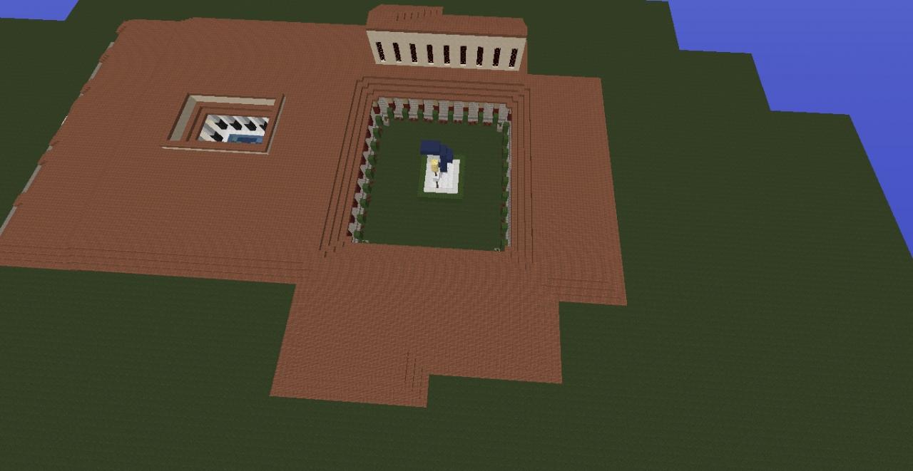 Large, Decorated Roman Domus Minecraft Map