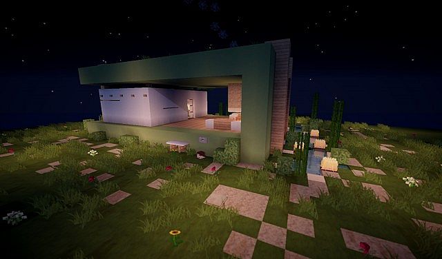 ~Extreme~ A Modern Minimal House Minecraft Map