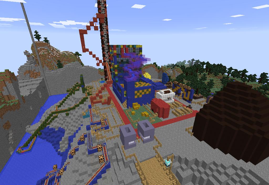 Theme Park Minecraft Map