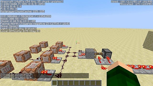 Amazing Compass Concept Minecraft Map