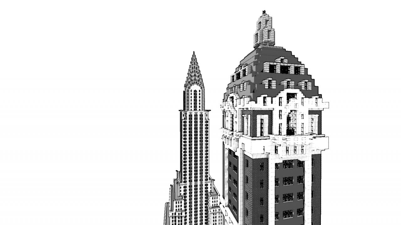 Singer Tower, New York Minecraft Map