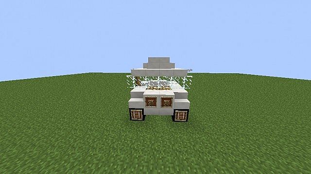 small vehicle (my first car in minecraft) Minecraft Map