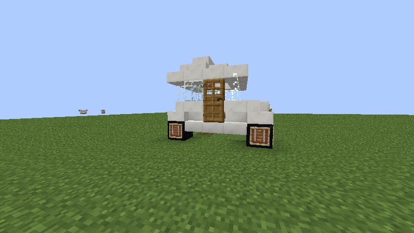 small vehicle (my first car in minecraft) Minecraft Map