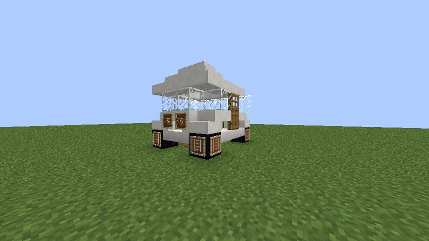 small vehicle (my first car in minecraft) Minecraft Map
