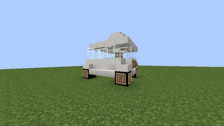 small vehicle (my first car in minecraft) Minecraft Map
