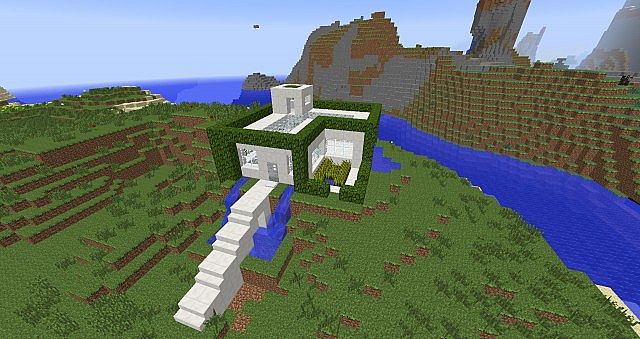 Epic Eco/Modern House ! Minecraft Map