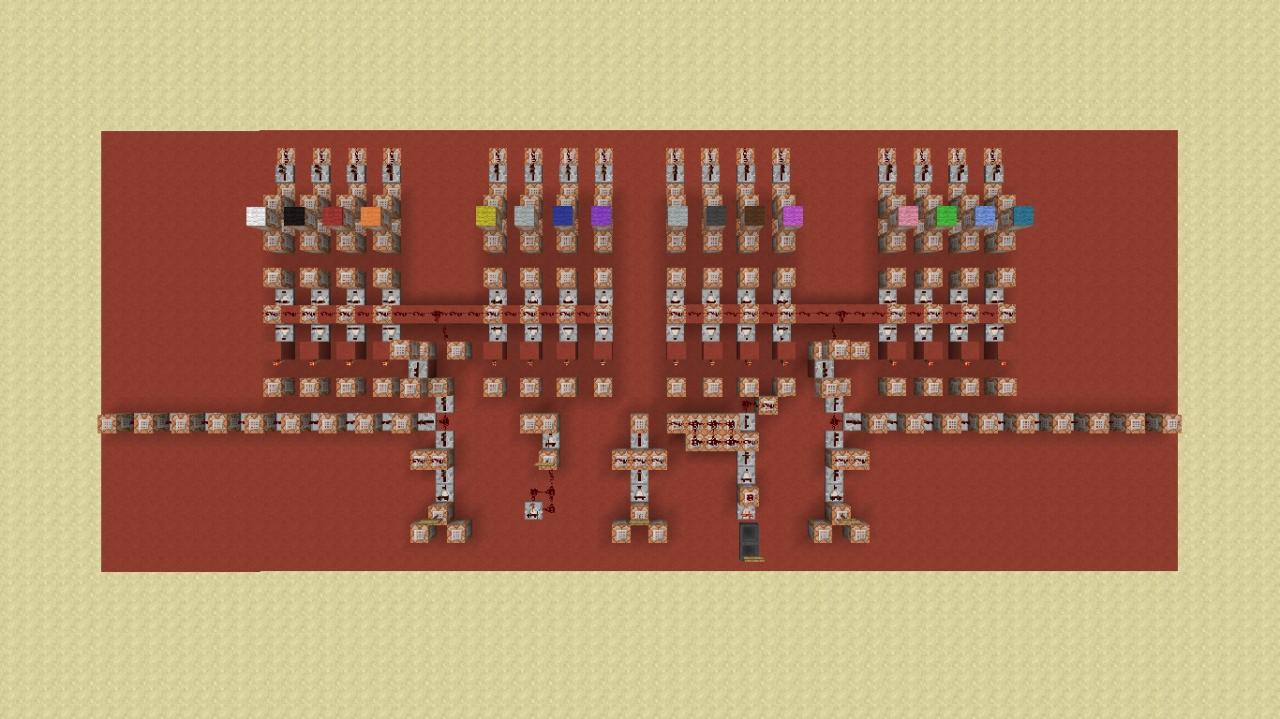 Inventory Paint Program- Paints appears where you walk! [1.8] Minecraft Map