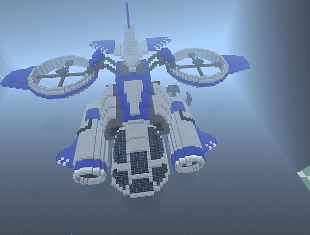 " Banshee " SC2 MCGL project Minecraft Map