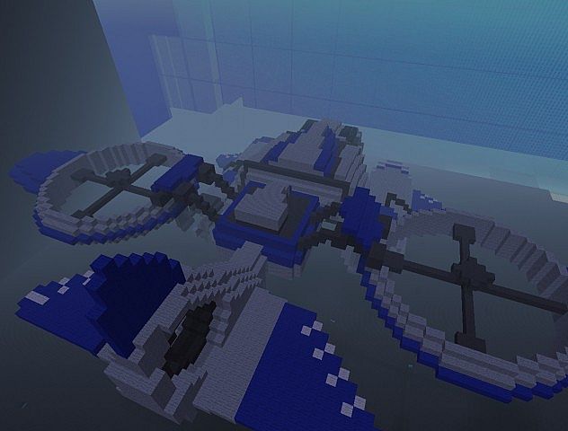" Banshee " SC2 MCGL project Minecraft Map