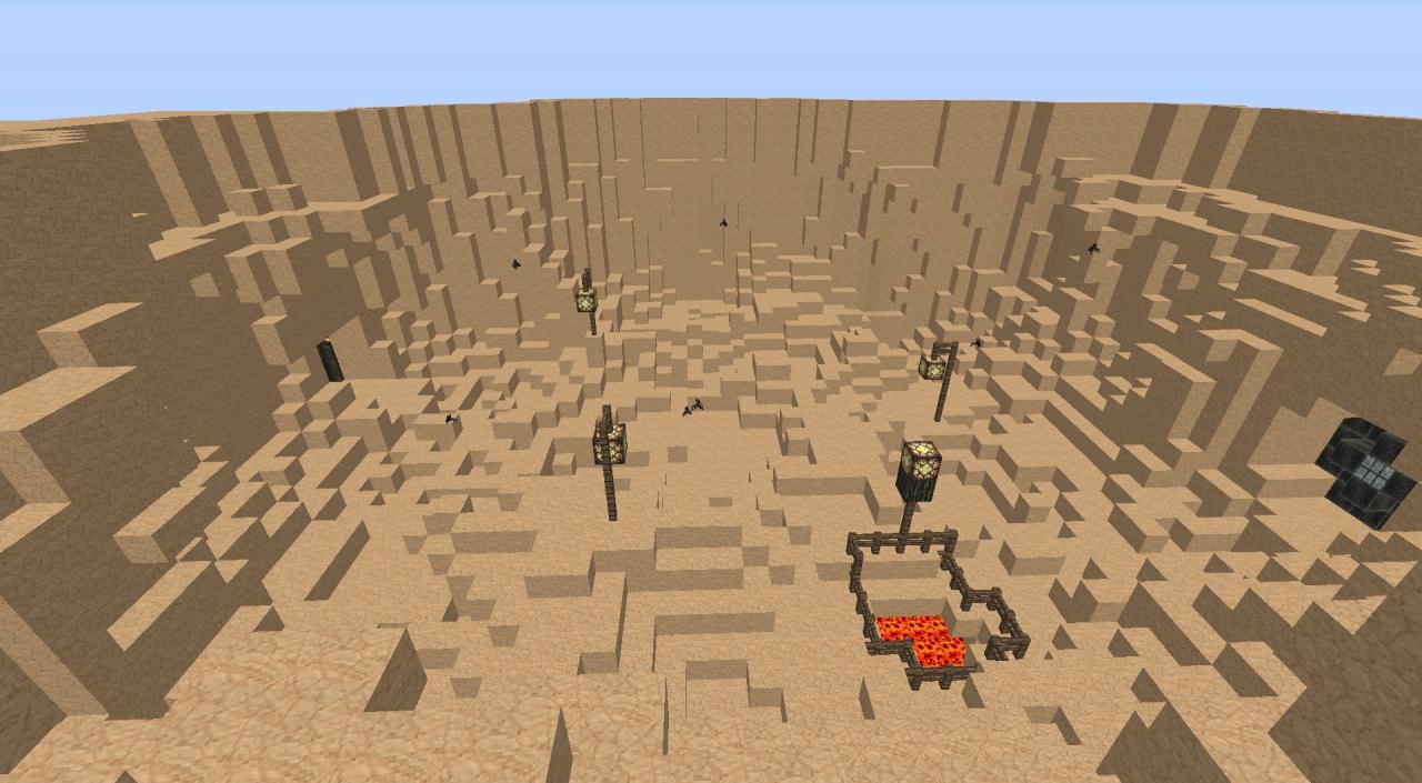 [PvP][14w07a] Super Sword Battle Minecraft Map