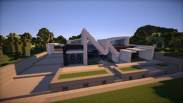 PLEG Ultra Modern house by suzukiracer222 Minecraft Map
