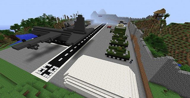 air port Minecraft Map