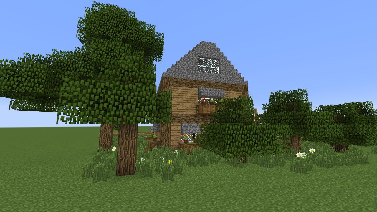 Minecraft Small House (14w07a) UPDATED Minecraft Map
