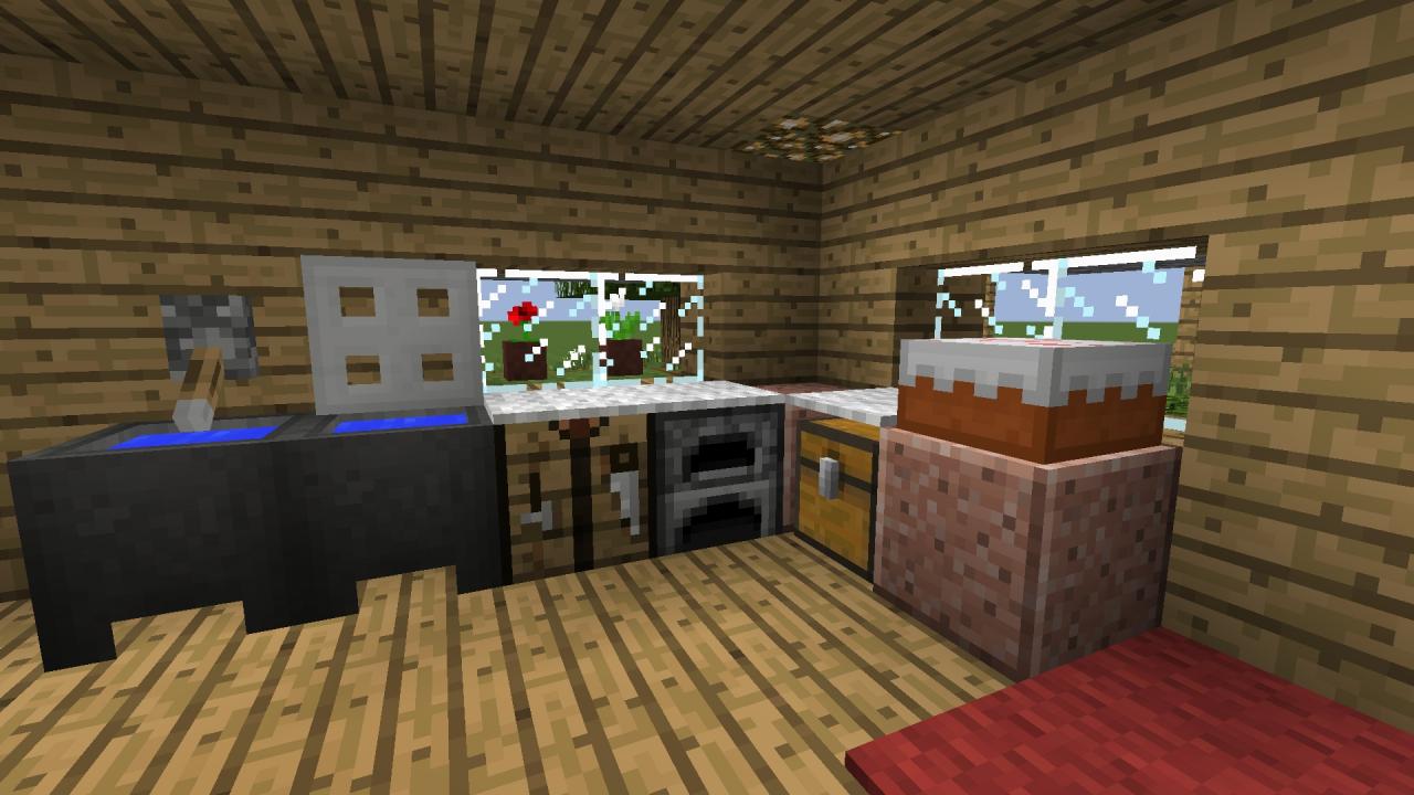 Minecraft Small House (14w07a) UPDATED Minecraft Map