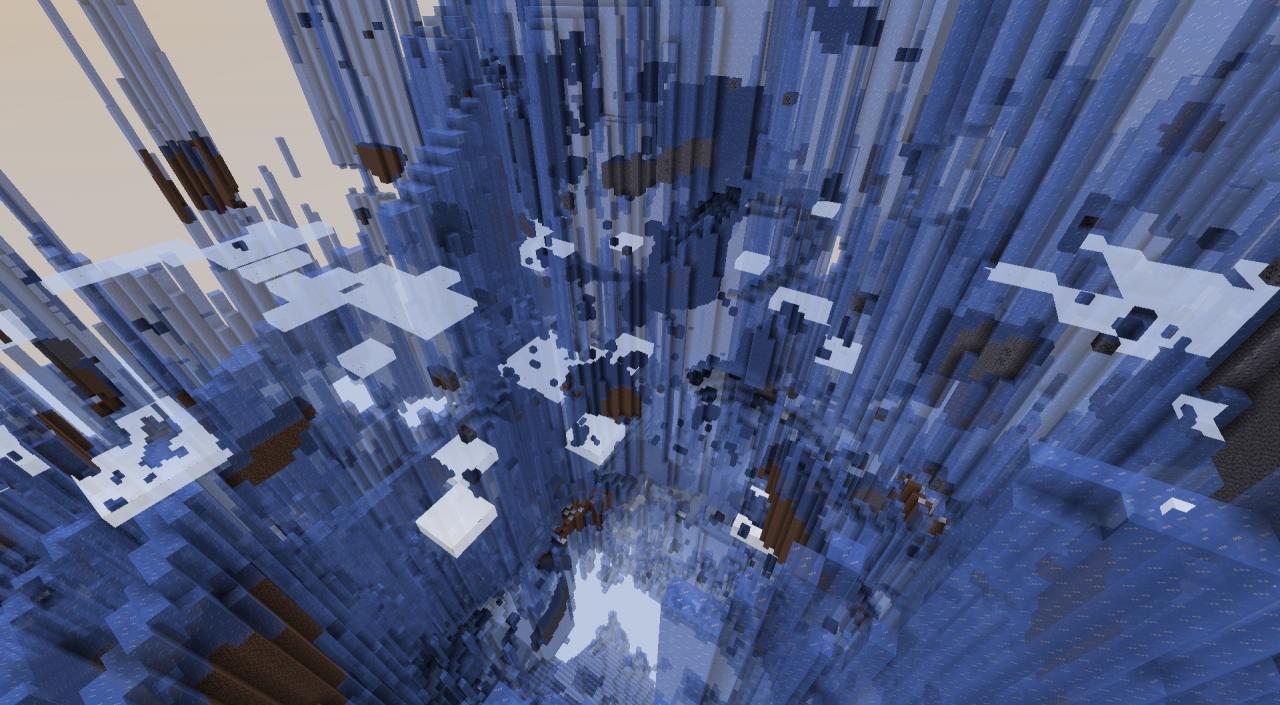Ice hell Minecraft Map