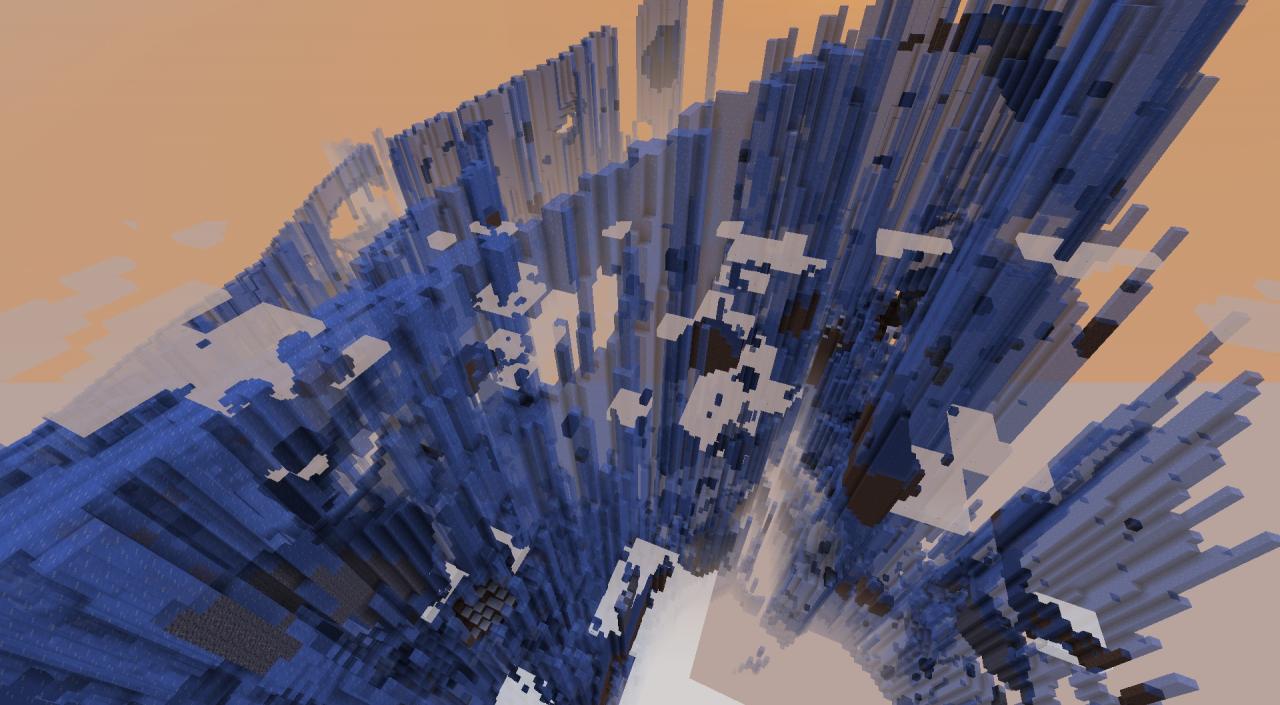 Ice hell Minecraft Map
