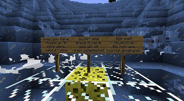 Ice hell Minecraft Map