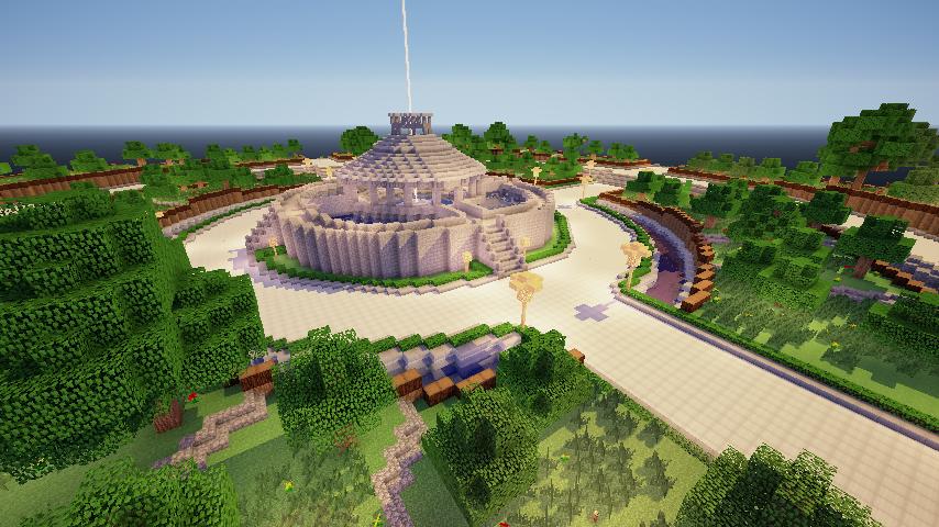 Simple Server Spawn / Lobby Minecraft Map