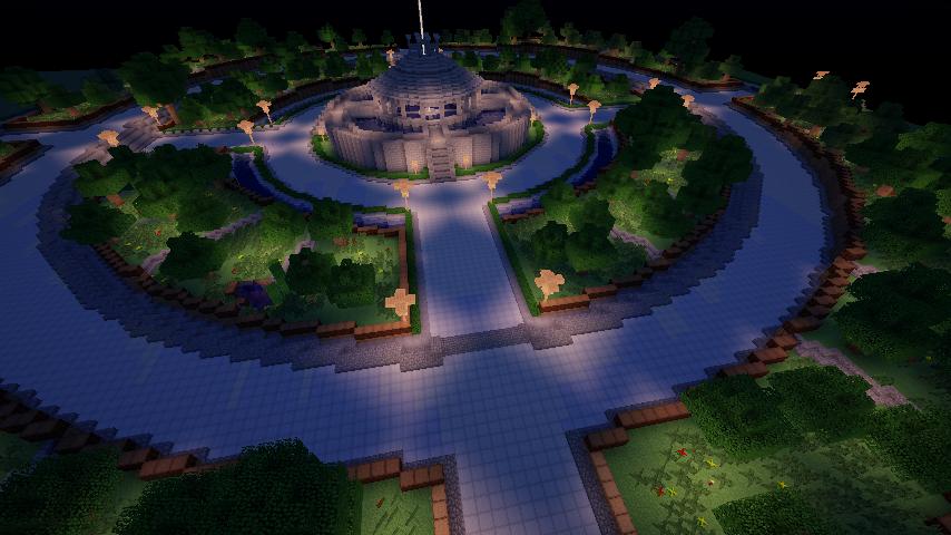 Simple Server Spawn / Lobby Minecraft Map