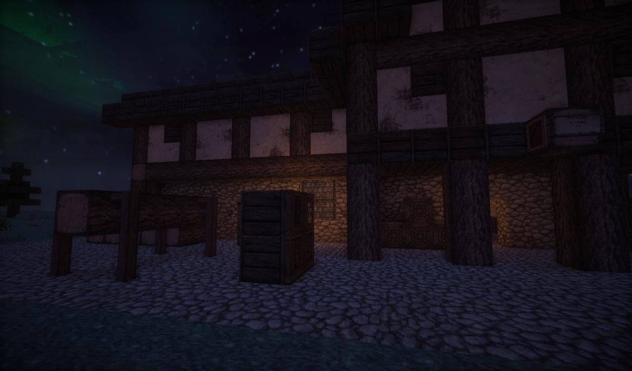 Gothic 2 Medieval Carpenter and Bowmaker Store Minecraft Map