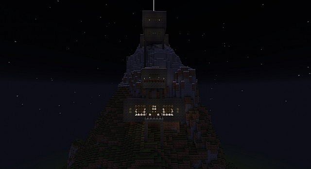 Mountain Base Minecraft Map
