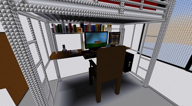 My Giant Bedroom Minecraft Map