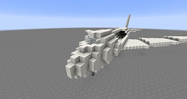 Boeing 747-800 Minecraft Map