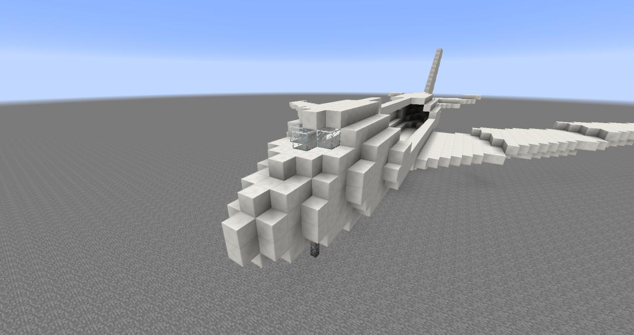 Boeing 747-800 Minecraft Map