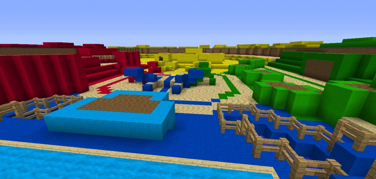 Nintendo Land Minecraft Map