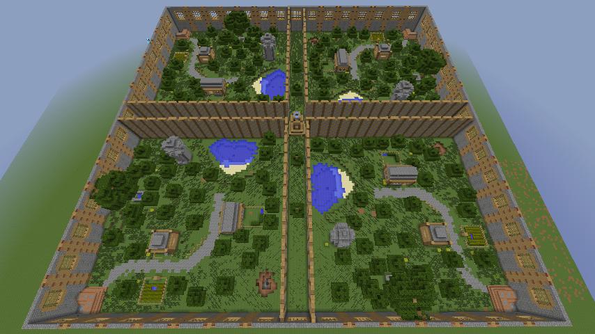 Classic Walls PVP map Minecraft Map