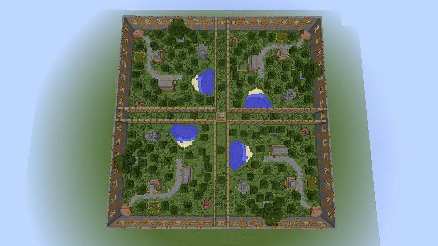 Classic Walls PVP map Minecraft Map