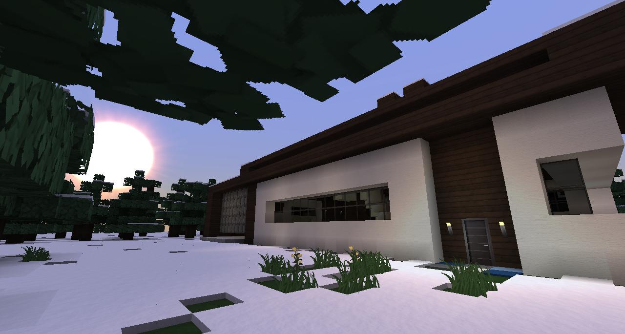 Igloo - A Winter Themed Modern House Minecraft Map