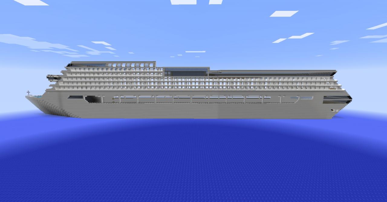 Custom Cruise Ship Minecraft Map