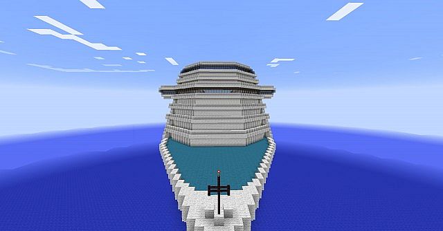 Custom Cruise Ship Minecraft Map