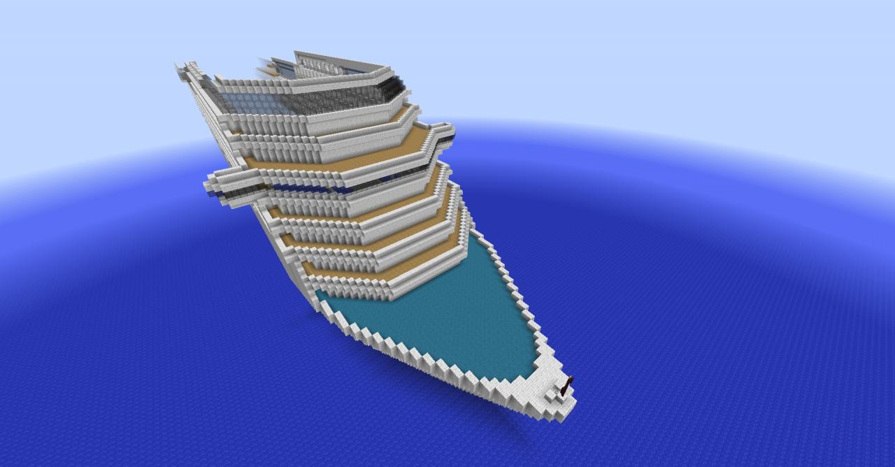Custom Cruise Ship Minecraft Map