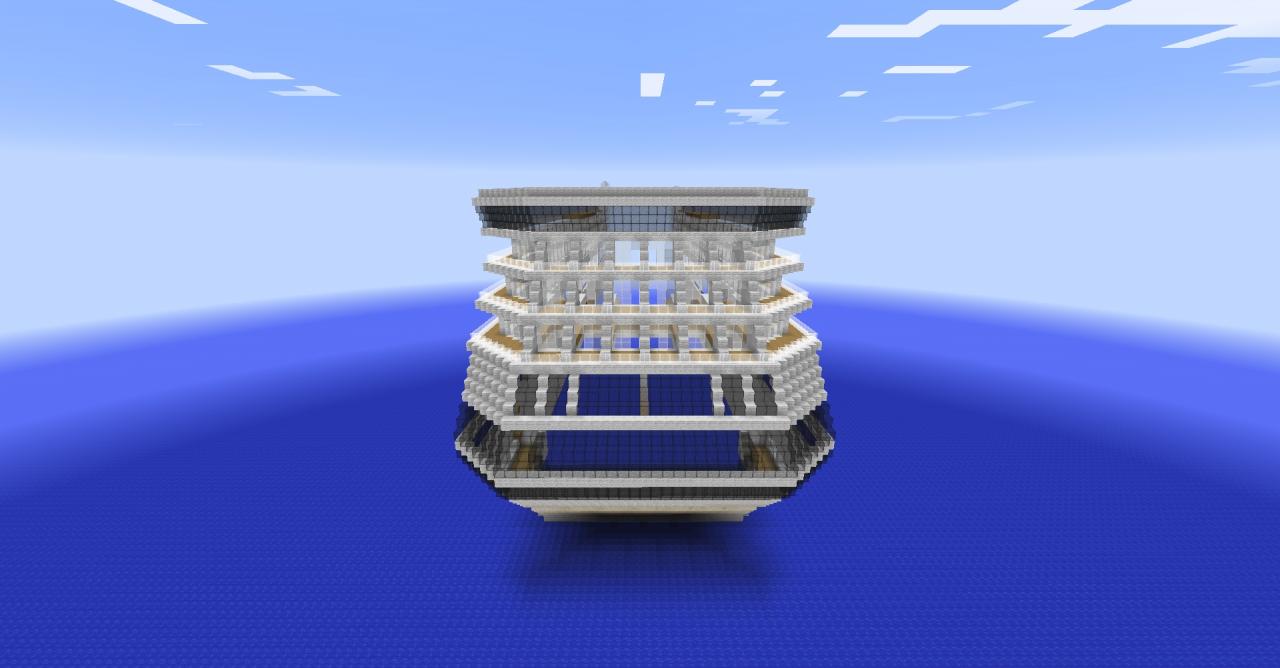 Custom Cruise Ship Minecraft Map
