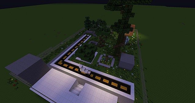 Plants VS. Zombies: Garden Warfare [Minecraft Edition] Town Map ...