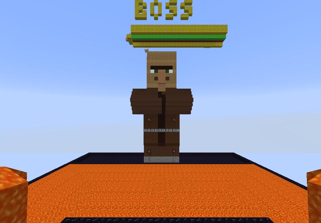 Villager Boss Fight Minecraft Map