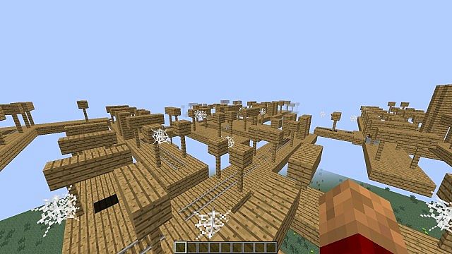 cool mine in mid air Minecraft Map