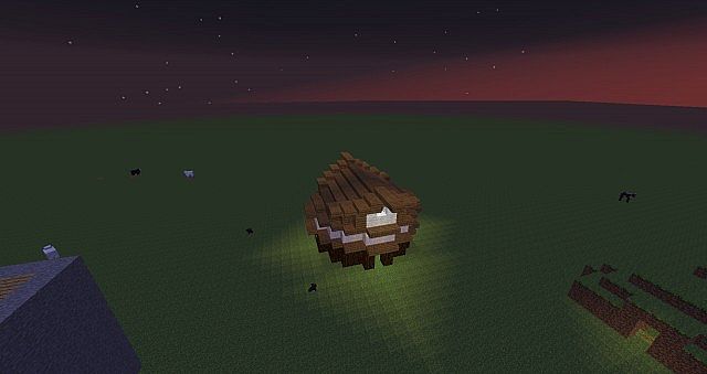 My New Witches Hut Idea ! TUTORIAL Minecraft Map