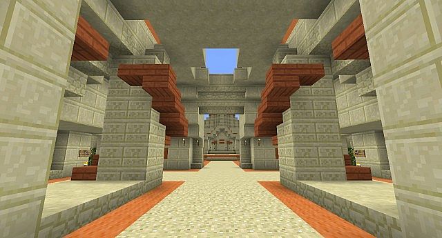 Survival Games Temple Spawn Minecraft Map