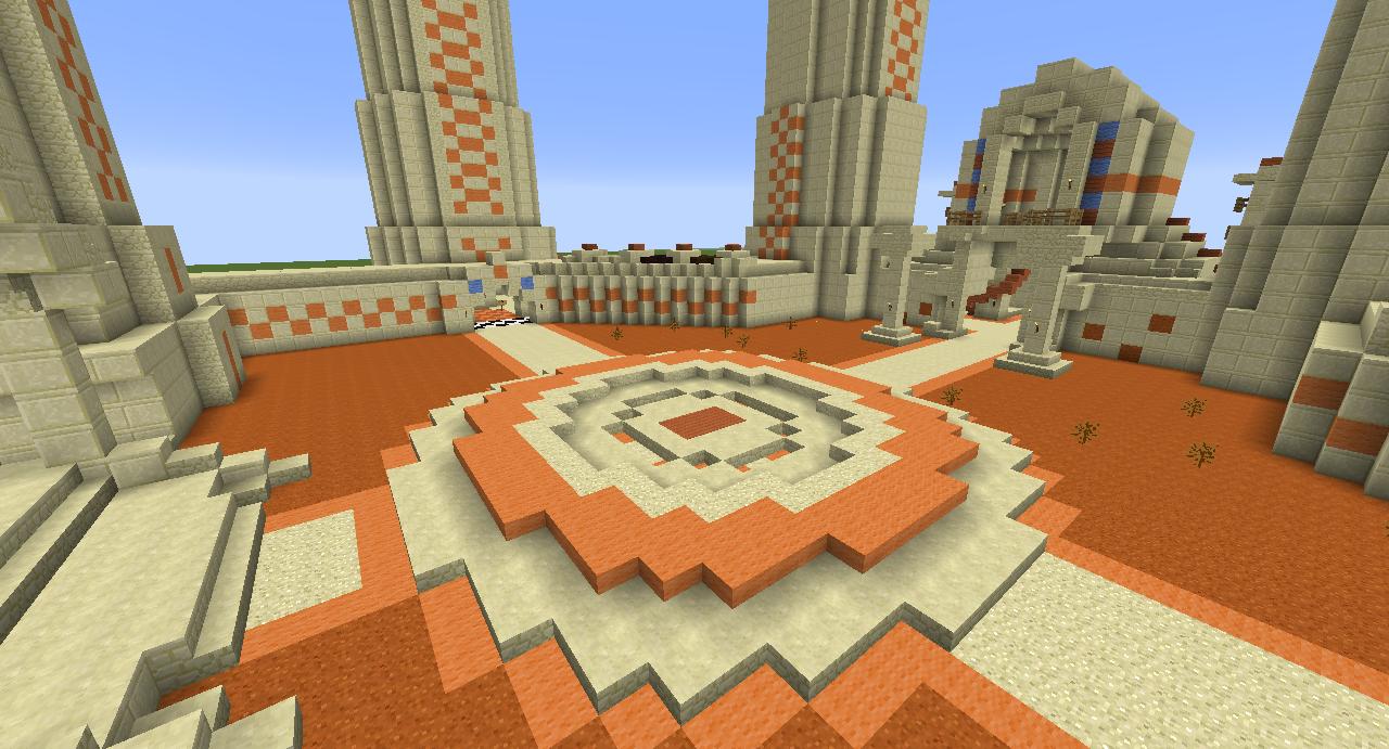 Survival Games Temple Spawn Minecraft Map