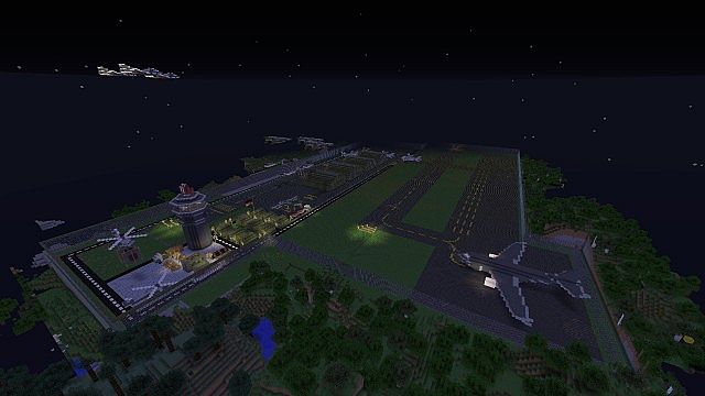 Military Airport/Base (READ THE DESCRIPTION) Minecraft Map