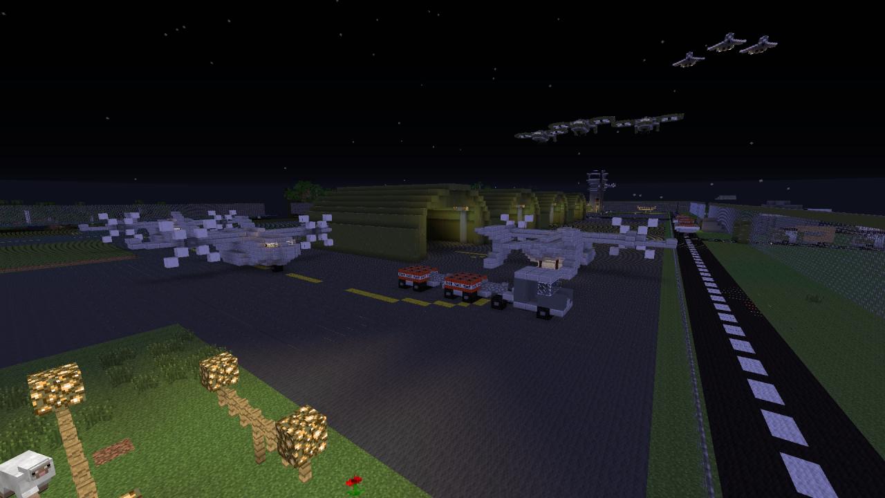 Military Airport/Base (READ THE DESCRIPTION) Minecraft Map