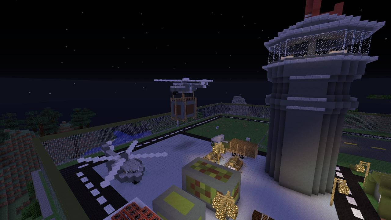 Military Airport/Base (READ THE DESCRIPTION) Minecraft Map