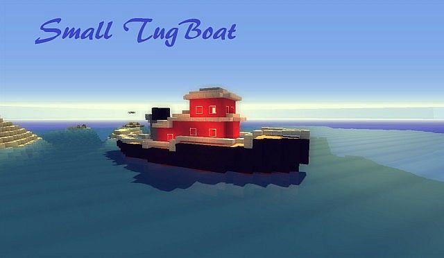 The Cutest Little Tugboat You Ever Did See! Minecraft Map