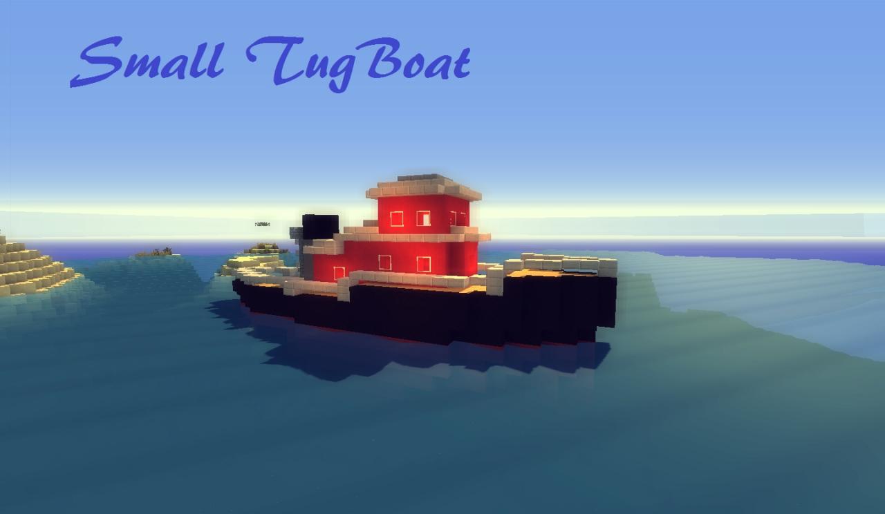 The Cutest Little Tugboat You Ever Did See! Minecraft Map